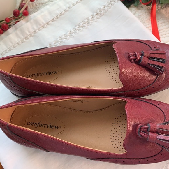 Woman Within | Shoes | Women Within Aster Flat Oxblood Color | Poshmark